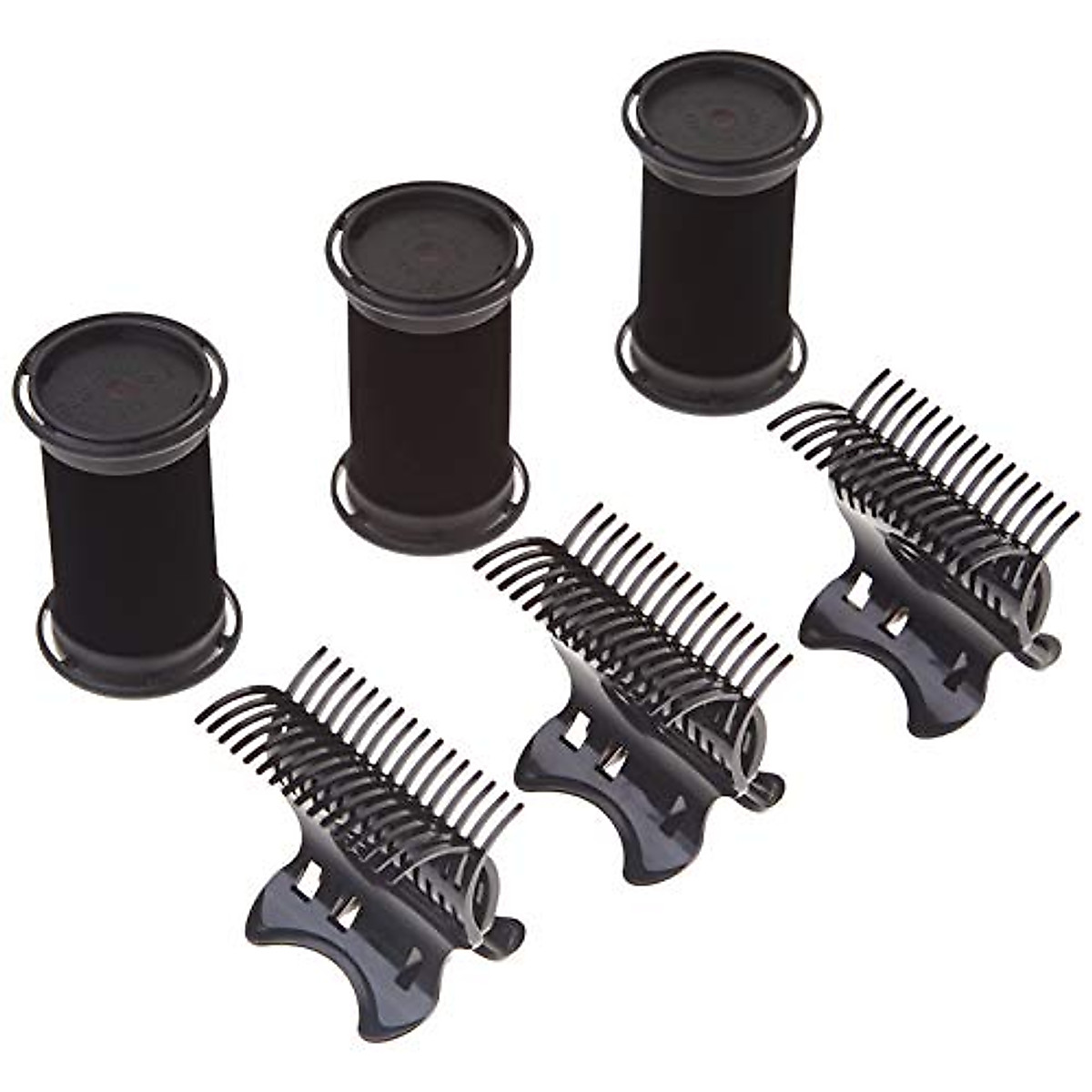 CHI Ceramic Rollers Assortment Medium Rollers + Clips