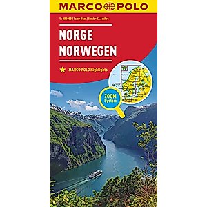 Norway Marco Polo Map (Marco Polo Maps)