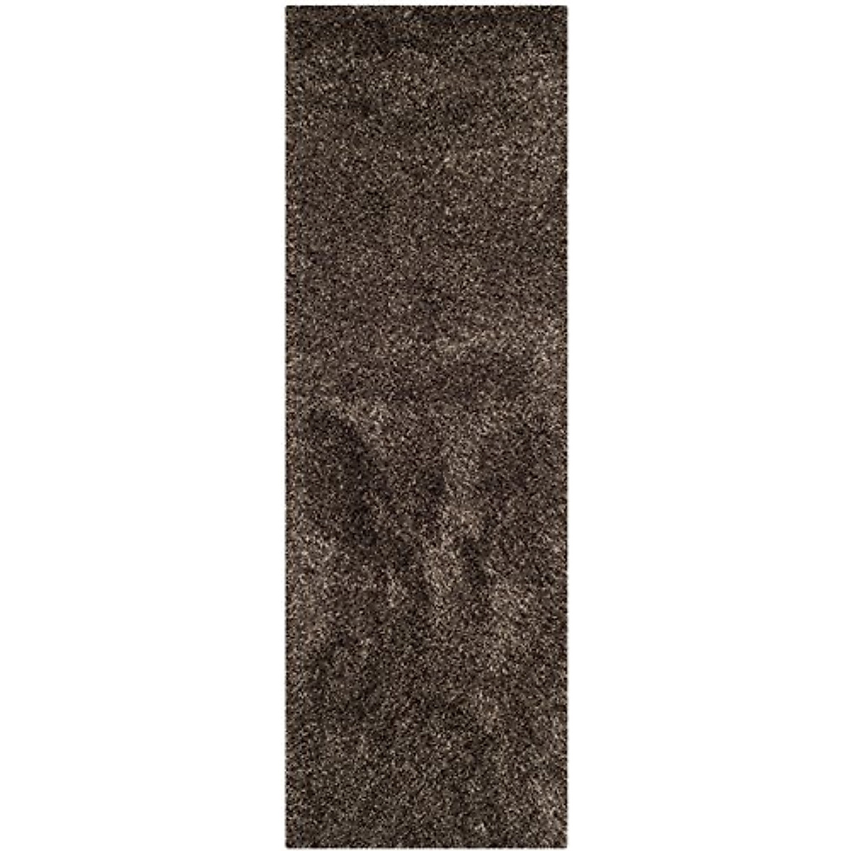 SAFAVIEH California Shag Collection Accent Rug - 2'3" x 5', Mushroom, Non-Shedding & Easy Care, 2-inch Thick Ideal for High Traffic Areas in Entryway, Living Room, Bedroom (SG151-8181)