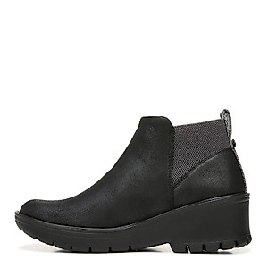 BZees Women's Boston Ankle Boot, Black, 8.5