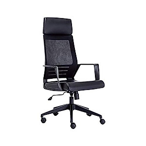 HOUKAI Executive Adjustable Office Chair, Ergonomic Computer Chair Ergonomic Backrest Swivel Chair (Color : D)