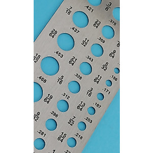 Cal Hawk Tools CZDBG-3 Drill Bit Gauge