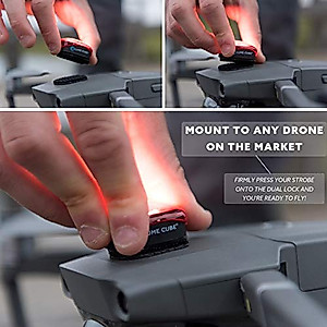 Lume Cube Drone Strobe, Anti-Collision Lighting for Drone | FAA Anti-Collision Light | Fits All Drones | Long Battery Life, 360 Degree Visibility, DJI Mini, Mavic, Phantom, Inspire, Matrice