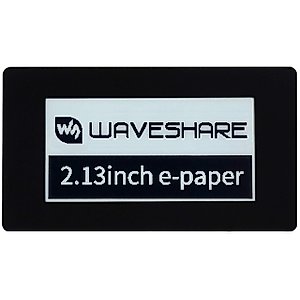 Waveshare 2.13inch Touch e-Paper HAT for Raspberry Pi 4B/3B+/3B/2B/Zero/Zero W/Zero WH, 250x122 Pixels, Black White Two-Color, 5-Point Touch E-Ink Screen LCD, SPI Interface Support Partial Refresh