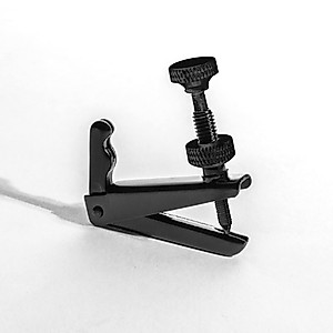 MI&VI Cello Fine Tuners Adjusters - Stainless Steel 4 Pcs (Stable Black - 3/4-4/4 Size)