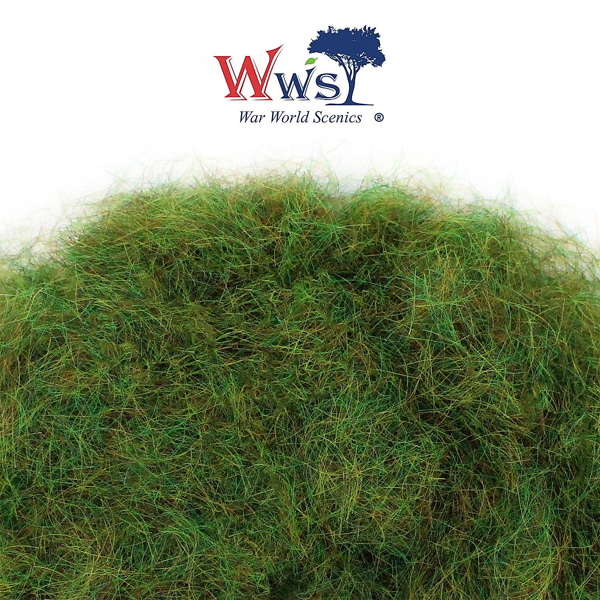 WWScenics | 12mm Summer Static Grass | 100g | WSG12-013 | Realistic Model Scenery Material