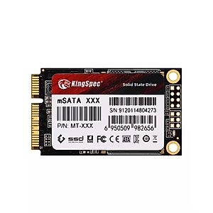 KingSpec 1TB mSATA SSD, Super Speed Internal Solid State Drives SATA3 6Gb/s + 3D NAND Flash Technology (30x50mm,1TB)