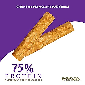 Fieldcrest Farms Nothing to Hide Natural Rawhide Alternative 5'' Rolls for Dogs - 3 Pack (6 Chews) Premium Grade Easily Digestible Chews - Great for Dental Health (Bacon)