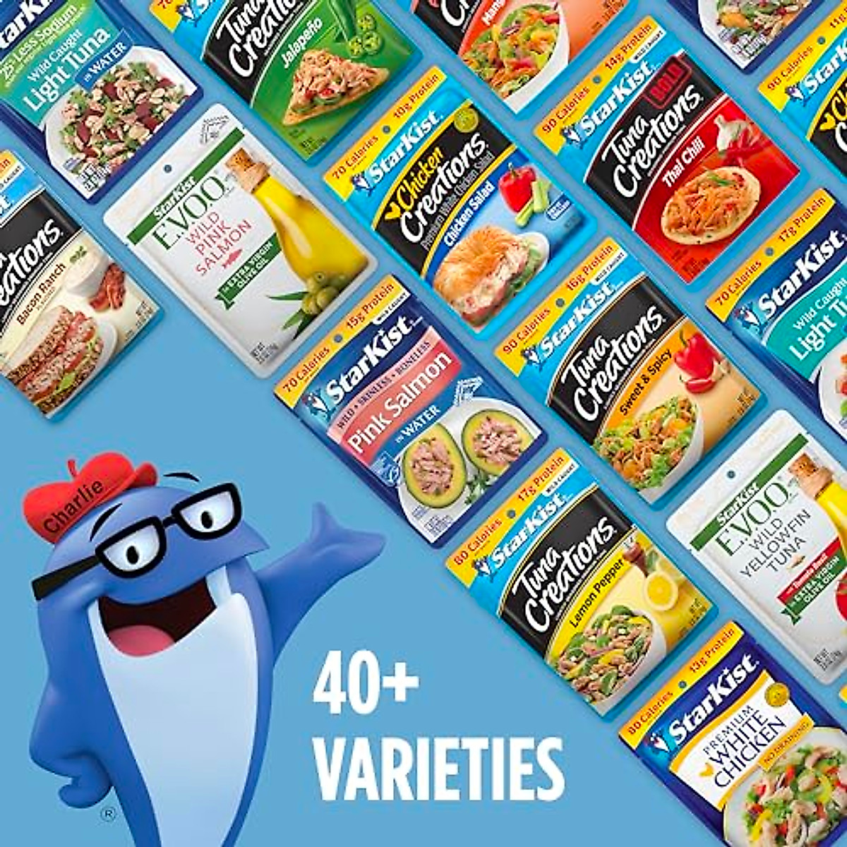 StarKist Tuna Creations Ranch, 2.6 oz pouch (Pack of 12) (Packaging May Vary)