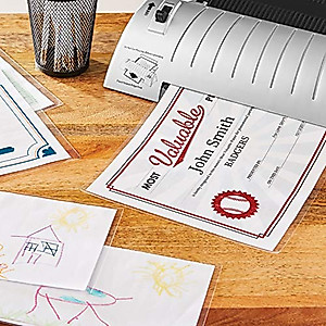 Pen+Gear 50-CT Thermal Laminating Pouches Letter Size 9" x 11.5" | 3 mil Glossy Professional Finish