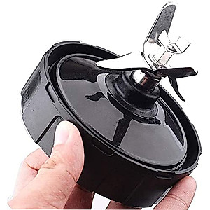 Replacement Parts for Ninja Blender 7 Fins Bottom Blade and 1 Gasket Rubber for Nutri Ninja Auto iQ BL482-30 BL492 BL642-30 NN102 BL687CO-30 BL2013