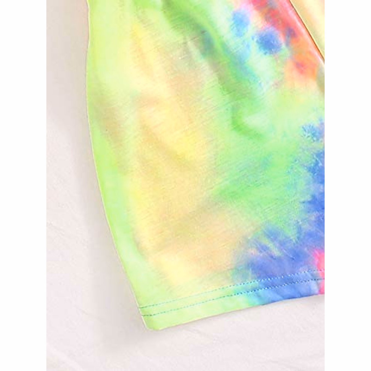 SOLY HUX Girl's Casual Summer Halter Romper Sleeveless Jumpsuit Multicoloured 8Y