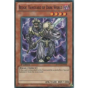 Yu-Gi-Oh! - Beiige, Vanguard of Dark World (SDGU-EN010) - Structure Deck 21: Gates of The Underworld - 1st Edition - Common