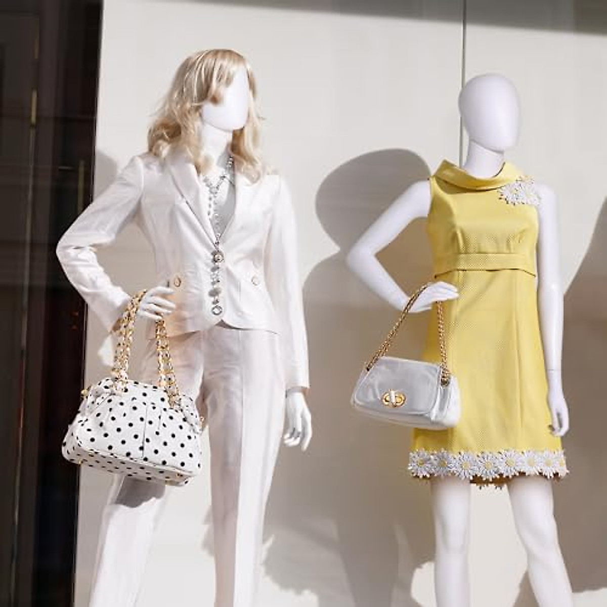 Female Mannequin,White Adults Dress Form Realistic Adjustable Mannequin,A Stand-up Mannequin ,with Full Body for Adults