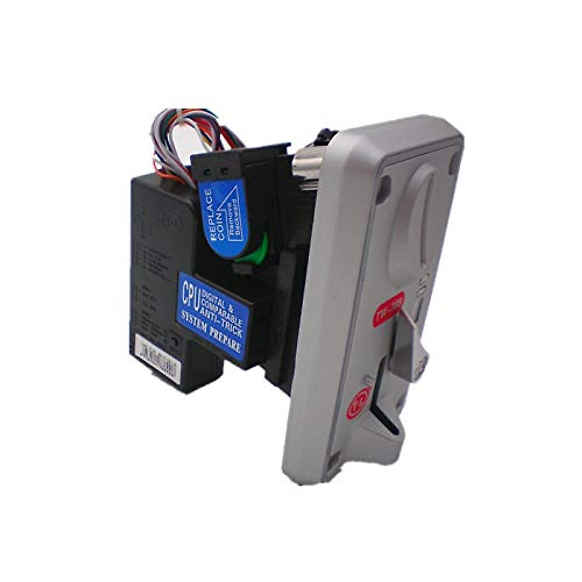 TW-389 Anti Finishing Colorful LED Light Coin Mech Acceptor Coins Selector for Arcade Machines/Toy Vending Machines/Slot Machine