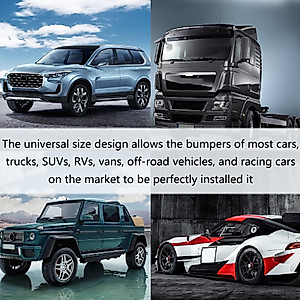 Salior License Plate Holder,Aluminum Alloy Front License Plate Mounting Kit Relocator Holder Bar,Universal License Plate Bracket Fit for Bumper in Most Car Truck SUV (Black)