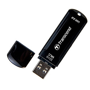 Transcend 32GB, JF750, MLC, USB3.0, Black