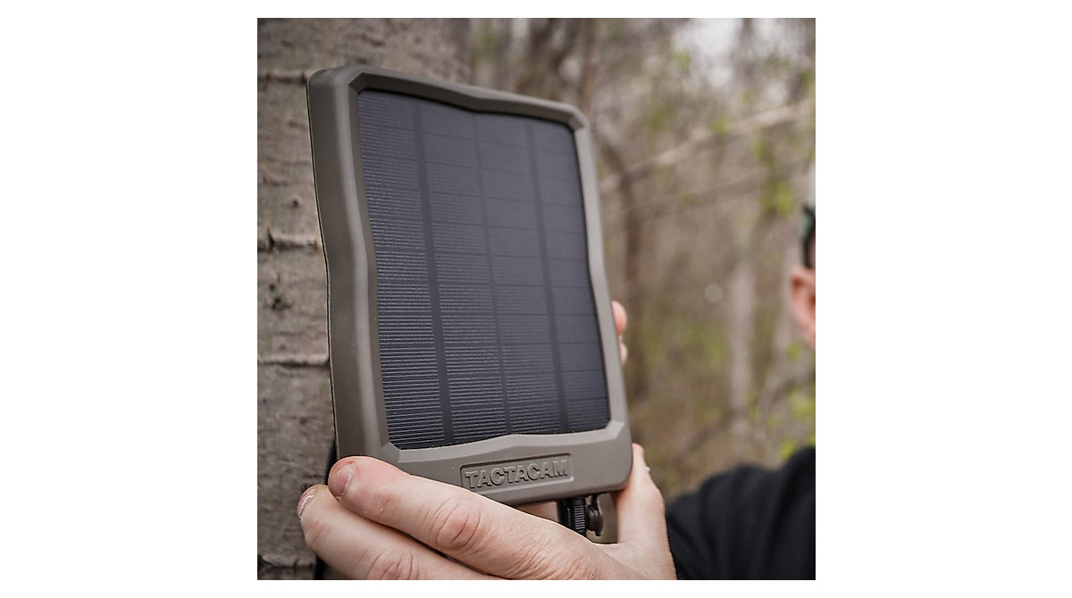 TACTACAM Reveal External Solar Panel for Trail Cameras | Power Anywhere