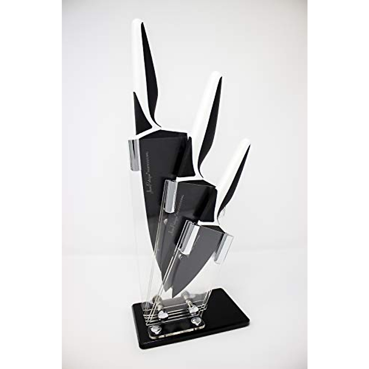 Perspex Knife Block for the Jean Patrique Signature 3-Piece Knife Set | Stylish & Protective storage for your knives | From Jean Patrique