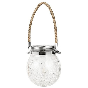 ZHUANYIYI Outdoor Solar Lights Landscape Garden Cracked Glass Atmosphere Lights Home Garden Pavement Decoration Hanging Night Lights