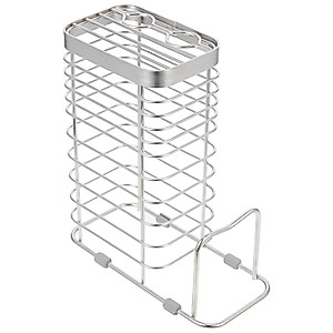 Hemoton Stainless Steel Knife and Cutting Board Stand, Knife Block Holder, Kitchen Knife Holder Storage Organizer, Kitchen Utensils Holder, Cutting Board Rack, Pot Pan Lid Holder for Counter, Cabinet