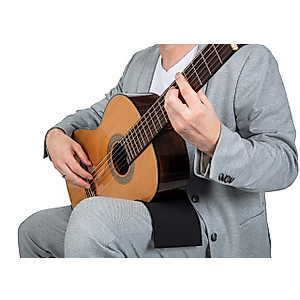 ALBA GUITAR GRASP – ANTI-SLIP BAND, Neoprene band, Non-slip, Size Large, Black…