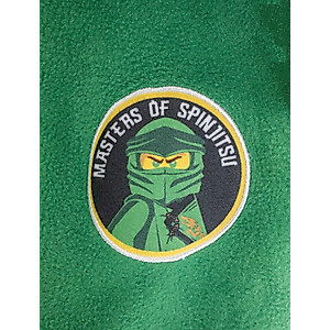 LEGO Ninjago Boy's Lloyd The Green Hooded Unionsuit, Green, Size 4/5