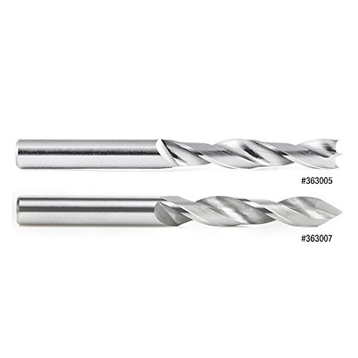 Amana Tool - 363005 Solid Carbide Drill Bit R/H 5mm Dia x 55mm Long x 5mm Shank