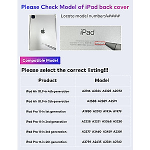 Magnetic Stand Hub for iPad Pro 11 inch, Aluminum Alloy iPad Stand for Desk with Docking Station, Adjustable Holder with 4K@60Hz HDMI, 100W PD, USB 3.0 and 180° Adjustable 360° Rotatable