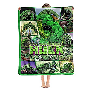 Blanket Green Giant Flannel Throw Blanket Soft for Couch Bed Sofa 52"x 62"