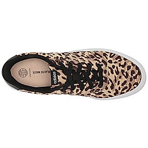 adidas Women's VULCRAID3R Skate Shoe, Hazy Beige/Cardboard/Dark Brown, 10