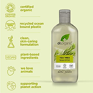 Organic Doctor Tea Tree, Shampoo, 9 Fluid Ounce