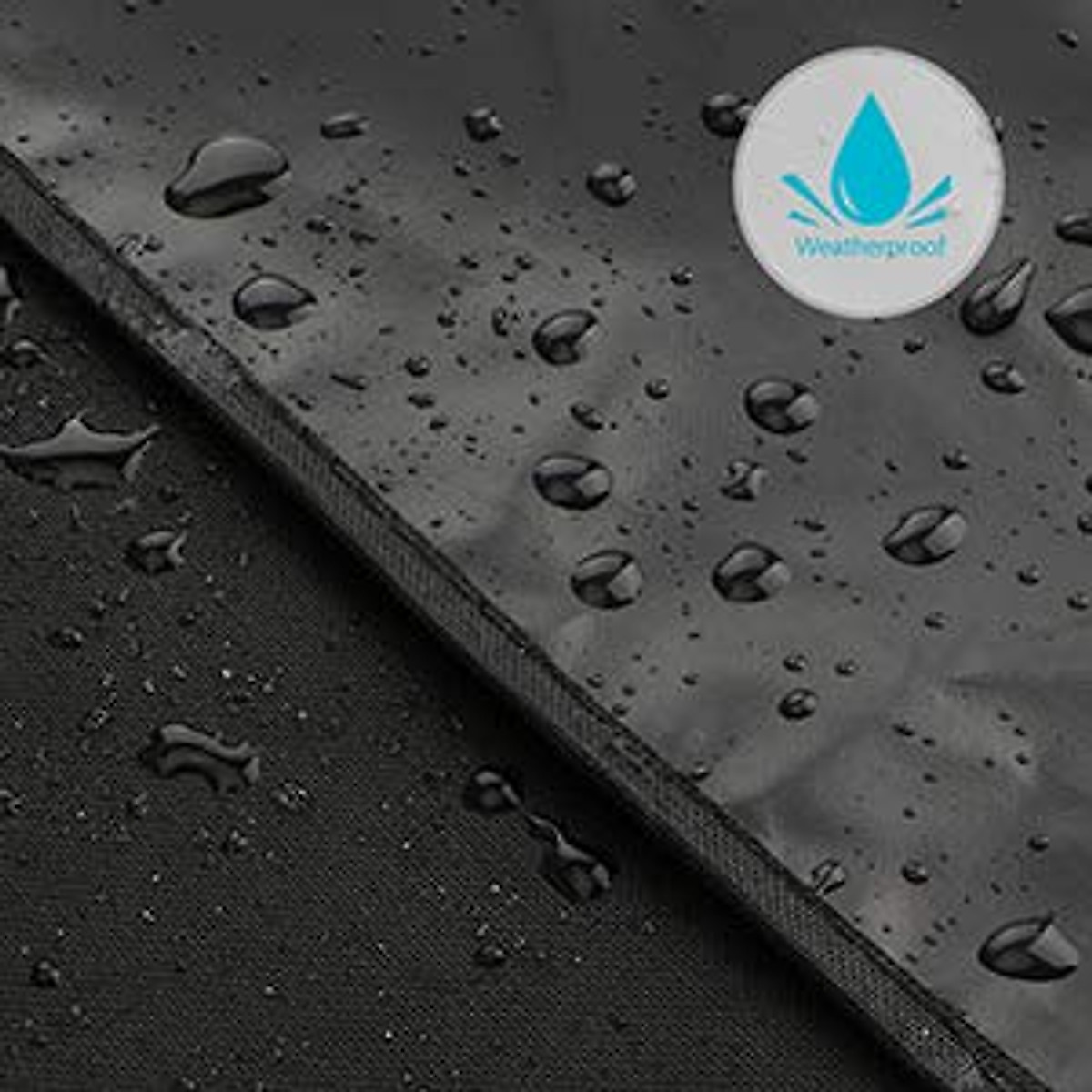 i COVER Round Grill Cover-39(Dia) x41(Tall) Water Proof Heavy Duty Outdoor Canvas BBQ Grill Cover Dome Smoker Cover for Char-Griller Akorn kamado Grill or Similar Size Grills