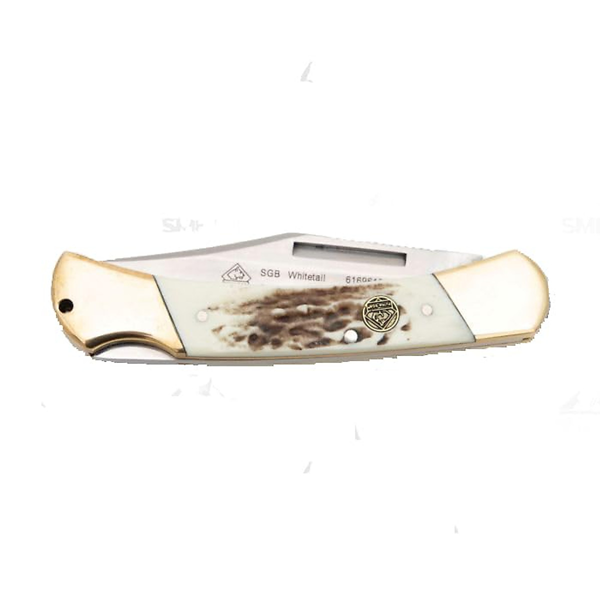 PUMA SGB Whitetail POM Commando Staghorn Hunting Pocket Knife