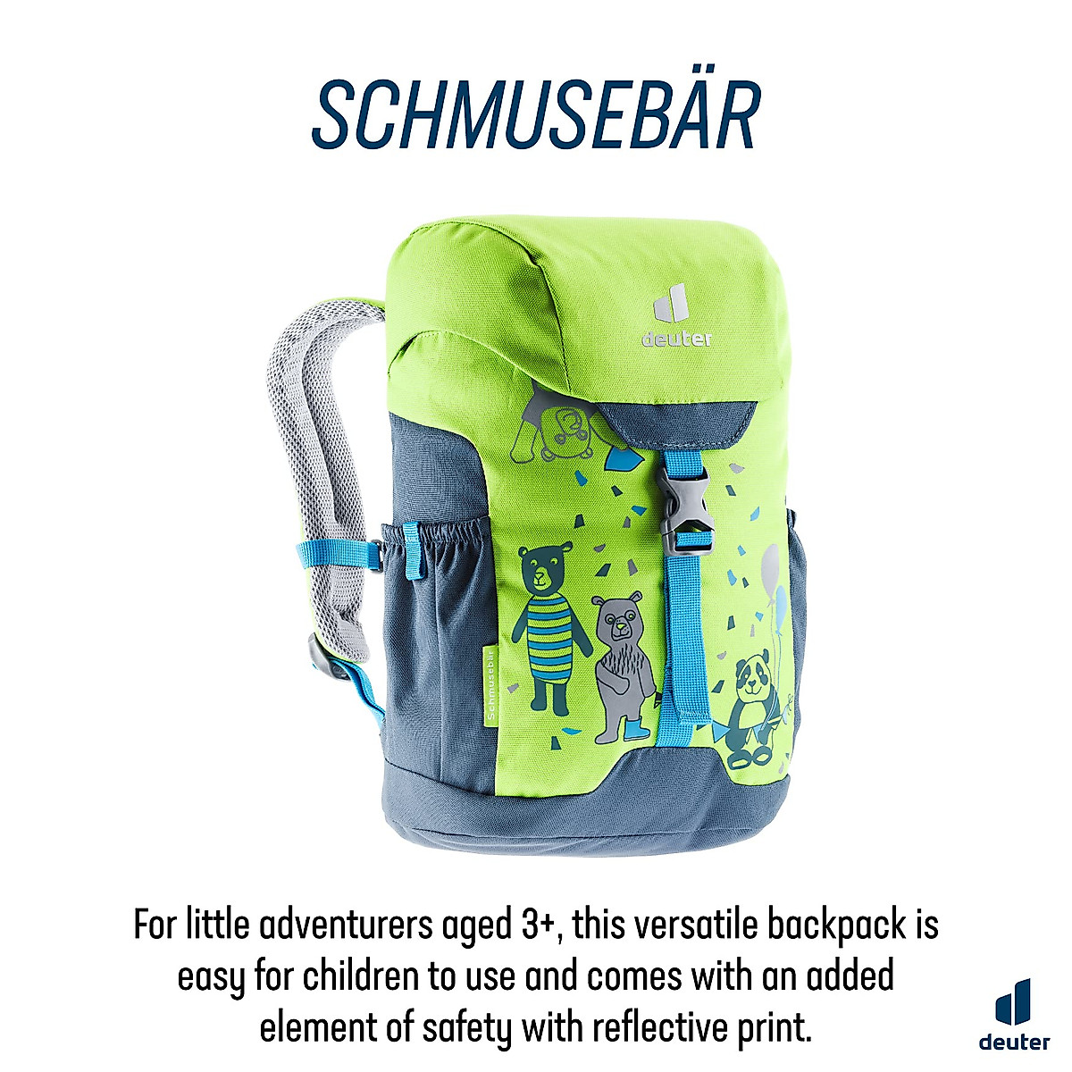 Deuter Schmusebar Backpack I Children's Day Pack for School, Traveling & Hiking