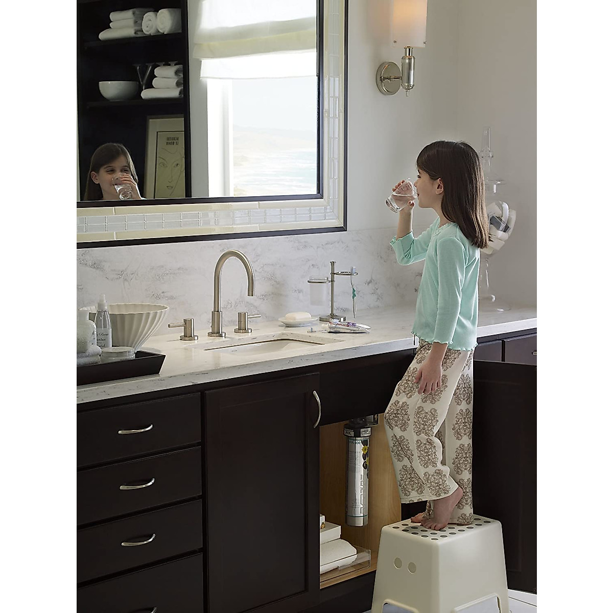 Pentair Everpure SPA-400 Quick-Change Filter Cartridge, EV927091, For Use in Everpure SPA-400 Drinking Water System, 3,000 Gallon Capacity, 0.5 Micron