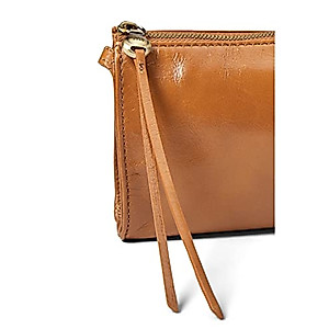 HOBO Jewel Crossbody Bag For Women - Leather Construction With Zippered Closure, Compact and Practical Hand Bag Truffle One Size One Size
