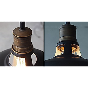 CLAXY Ecopower Industrial Barn Mini Metal Pendant Light 1 Light