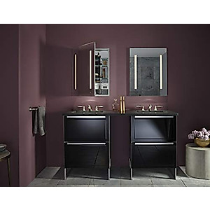 Robern AC2430D4P1L 4000K Temperature LUM Lighting-Left Hinge AiO 24" x 30" Single Door Cabinet, 24"x30"