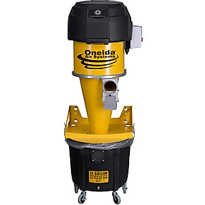 Oneida Air Systems Supercell High-Pressure HEPA-GFM Dust Collector (14-Gallon)