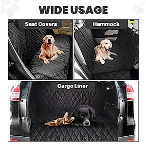 **Fire Sale!** Backyardpet Dog car seat Cover for Back seat, 100% Waterproof, Scratchproof, Nonslip Dog Hammock and Pet seat Covers Backseat, Travel Back seat Cover for Dogs for Cars