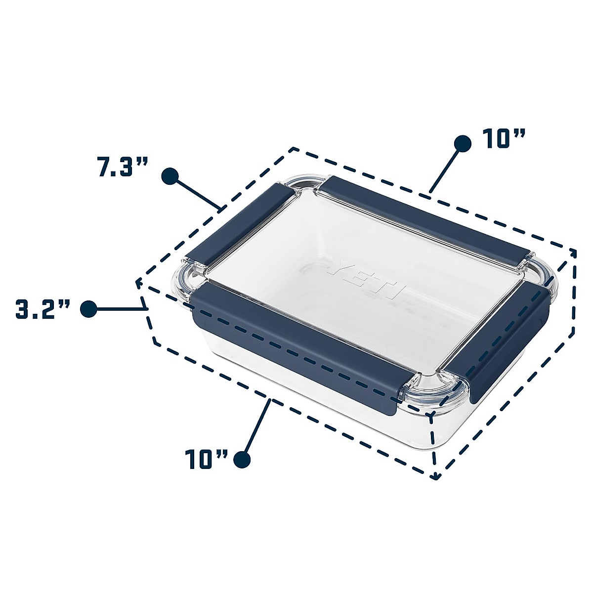 YETI Food Storage Container, BPA Free, Locking & Airtight Lid, Microwave, Freezer, and Dishwasher Safe, Leak-Proof, Cooler and Thin Ice Compatible, Large