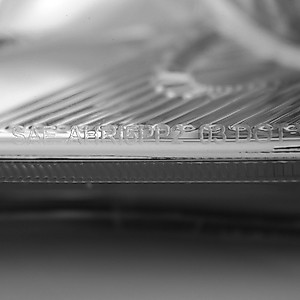 AKKON - For 2007-11 Honda CR-V Driver + Passdenger Sides Headlight Assembly Chrome Houing Clear Lens Full Set