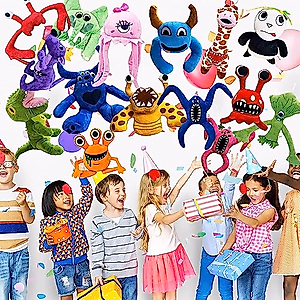 GUUZOGG Garten of Banban Plush, 23 Inches Pink Medusa Garden of Ban Ban Plushies Throw Pillows, Soft Stuffed Monster Figure Doll for Fans, Stuffed Horror Figure Doll for Kids Boys Girls and Adult