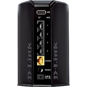 D-Link Wireless AC 1200 Mbps Home Cloud App-Enabled Dual-Band Gigabit Router (DIR-850L)