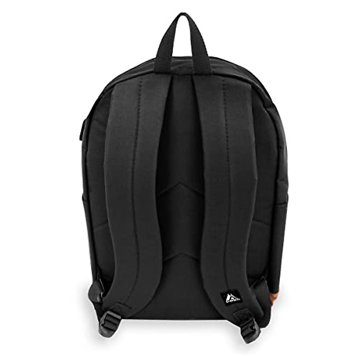 Everest Unisex Adults Vintage Laptop Backpack, Black, One Size US