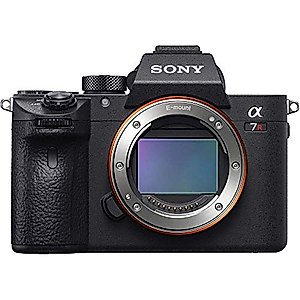 Sony Alpha a7R III Mirrorless Digital Camera (Body Only) (ILCE7RM3/B) + 64GB Memory Card + 2 x NP-FZ-100 Battery + Corel Photo Software + Case + Card Reader + LED Light + More (Renewed)