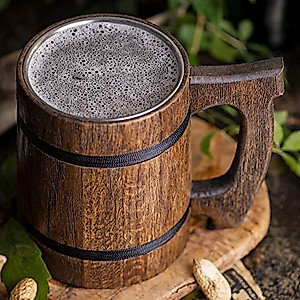 Necrons Beer Stein, Personalized 40k Mug, Game Lover Gift, Custom Leather Gamer Tankard, Gift for Men, Gift for Him