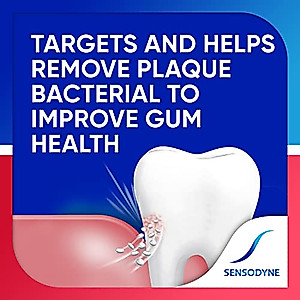 Sensodyne Sensitivity & Gum Whitening Toothpaste, Toothpaste for Sensitive Teeth & Gum Problems, 3.4 Ounces