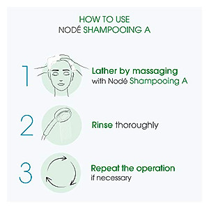 Bioderma - Nodé - Soothing Shampoo - Brings Softness and Confort - for Sensitive Scalps 13.5 Fl Oz (Pack of 1)